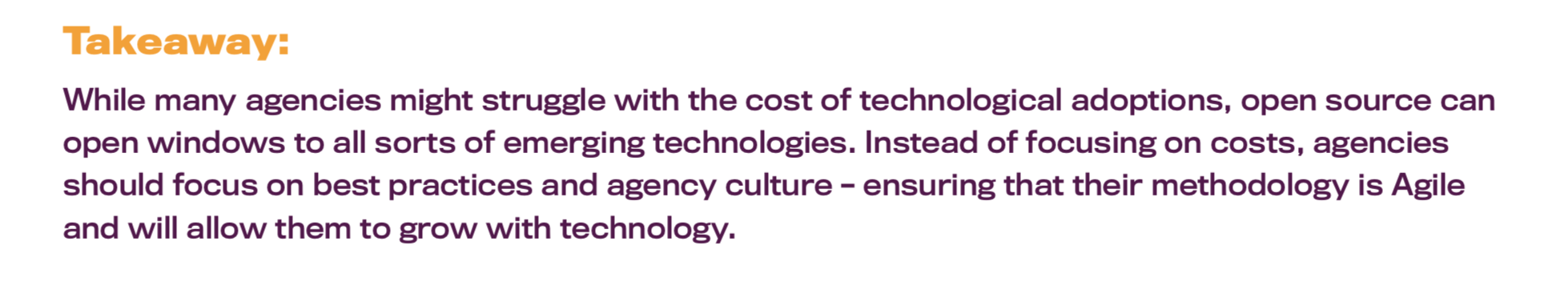 Open Source: The Engine Behind Integrating Emerging Technologies » Posts | GovLoop