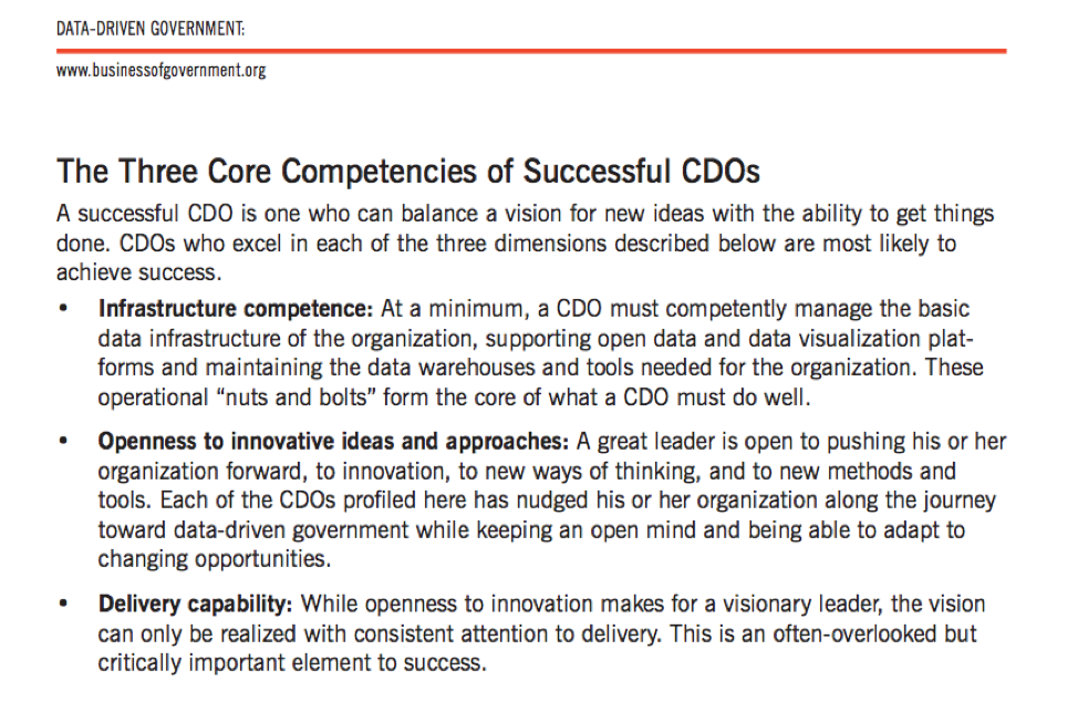 New Law Mandates Chief Data Officers at Federal Agencies » Posts | GovLoop