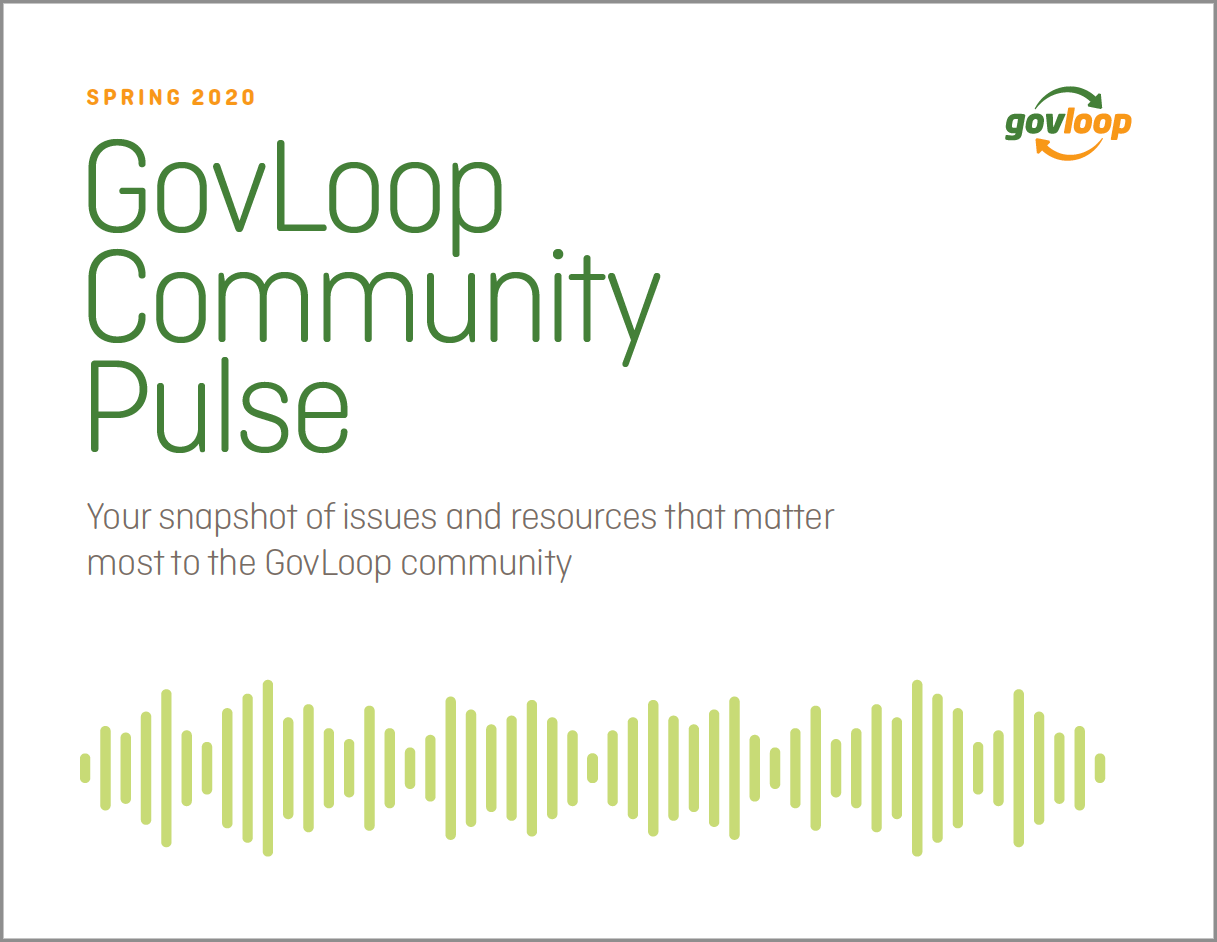 GovLoop Community Pulse » Resources | GovLoop