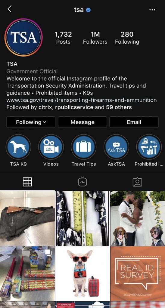 Top 10 Federal Government Instagram Accounts » Posts | GovLoop