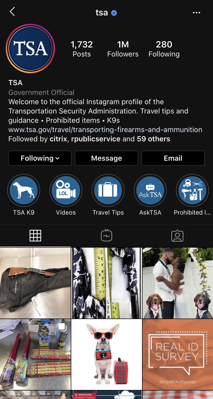 Top 10 Federal Government Instagram Accounts » Posts | GovLoop