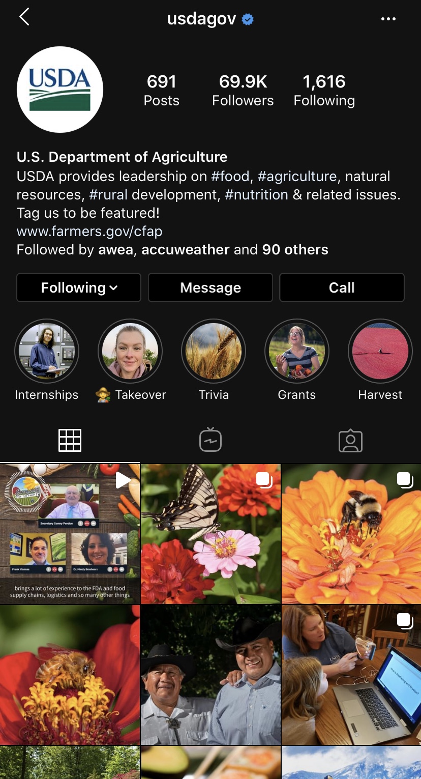 Top 10 Federal Government Instagram Accounts » Posts | GovLoop