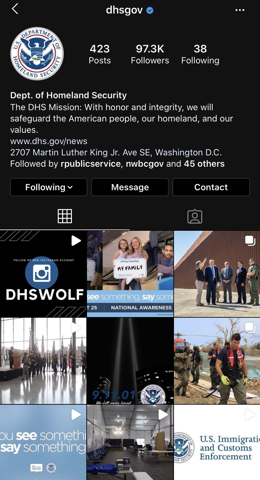 Top 10 Federal Government Instagram Accounts » Posts | GovLoop