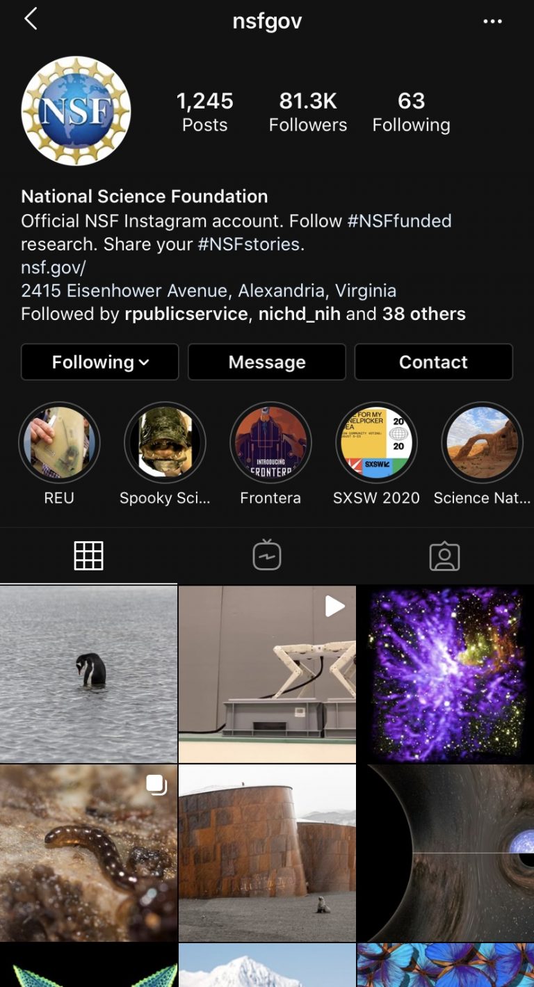 Top 10 Federal Government Instagram Accounts » Posts | GovLoop