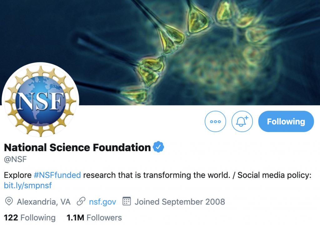 Top 10 Federal Government Twitter Accounts » Posts | GovLoop