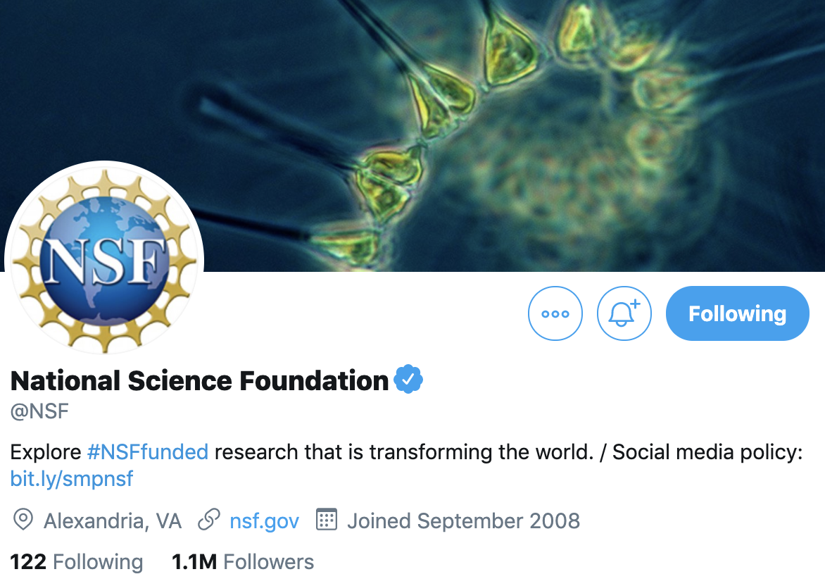 Top 10 Federal Government Twitter Accounts » Posts | GovLoop