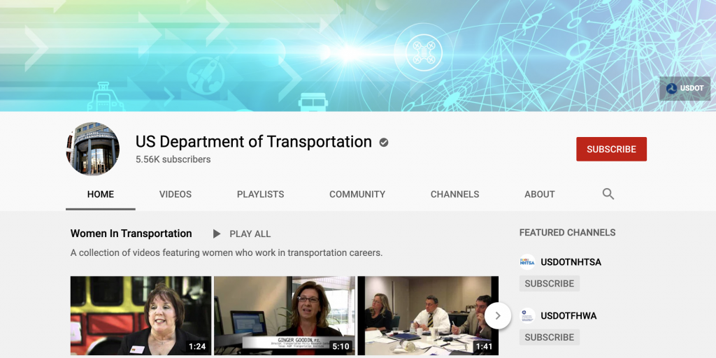 Top 10 Federal Government YouTube Accounts » Posts | GovLoop