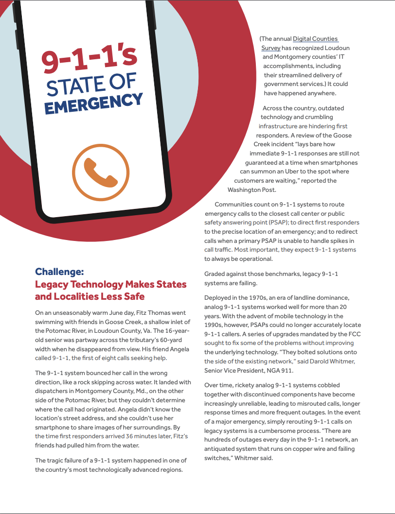 9-1-1’s State of Emergency » Resources | GovLoop