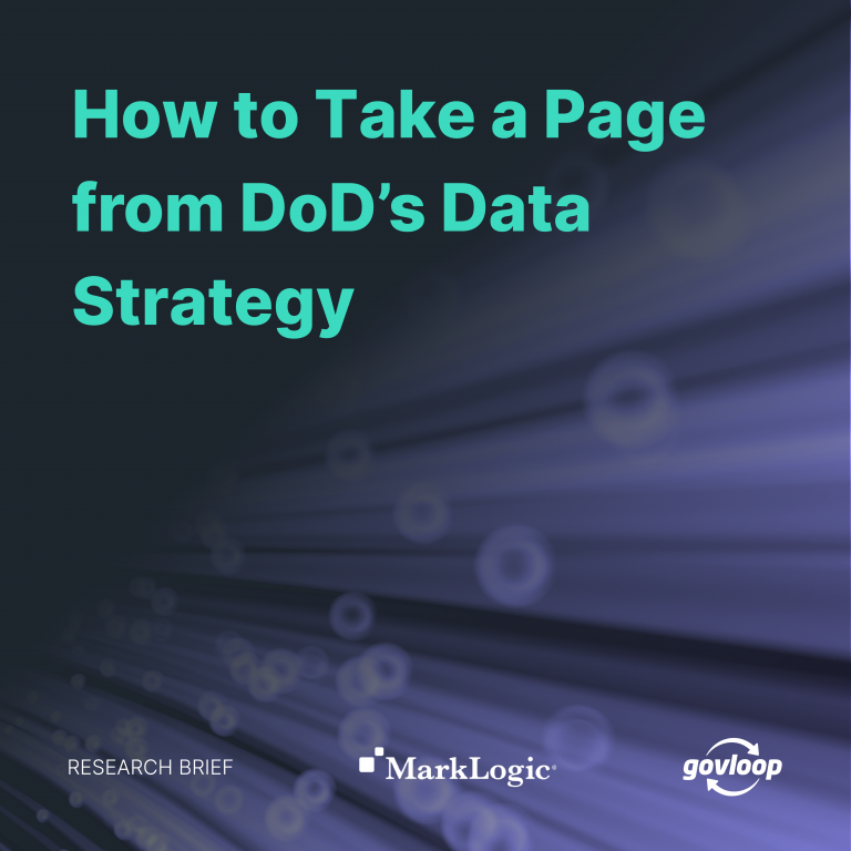 How to Take a Page From DoD’s Data Strategy » Resources | GovLoop