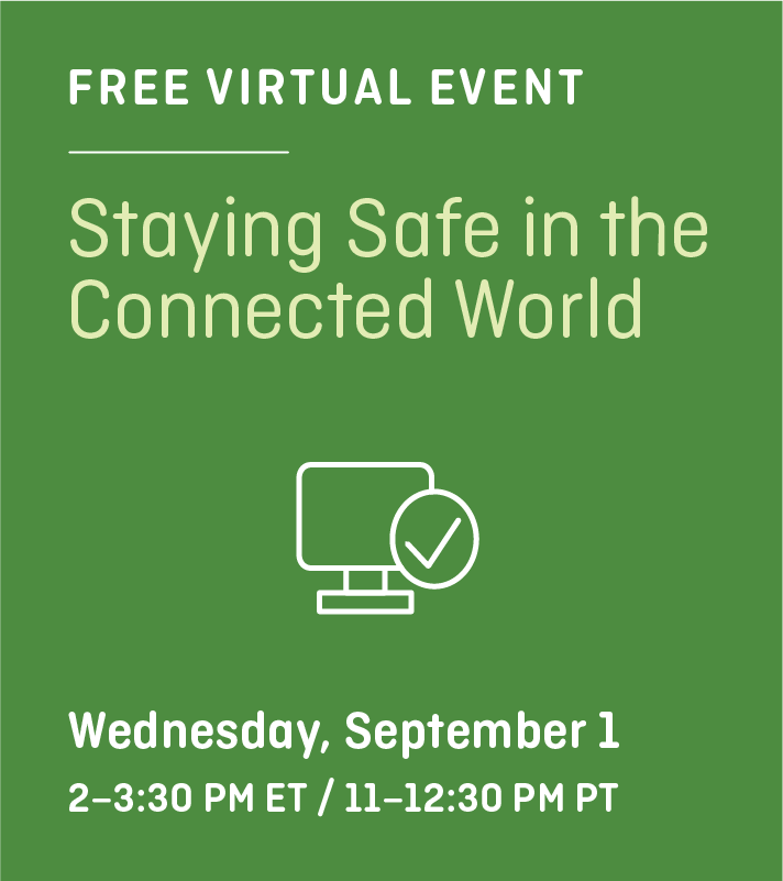 Sept. 1 – Staying Safe in the Connected World » Trainings | GovLoop