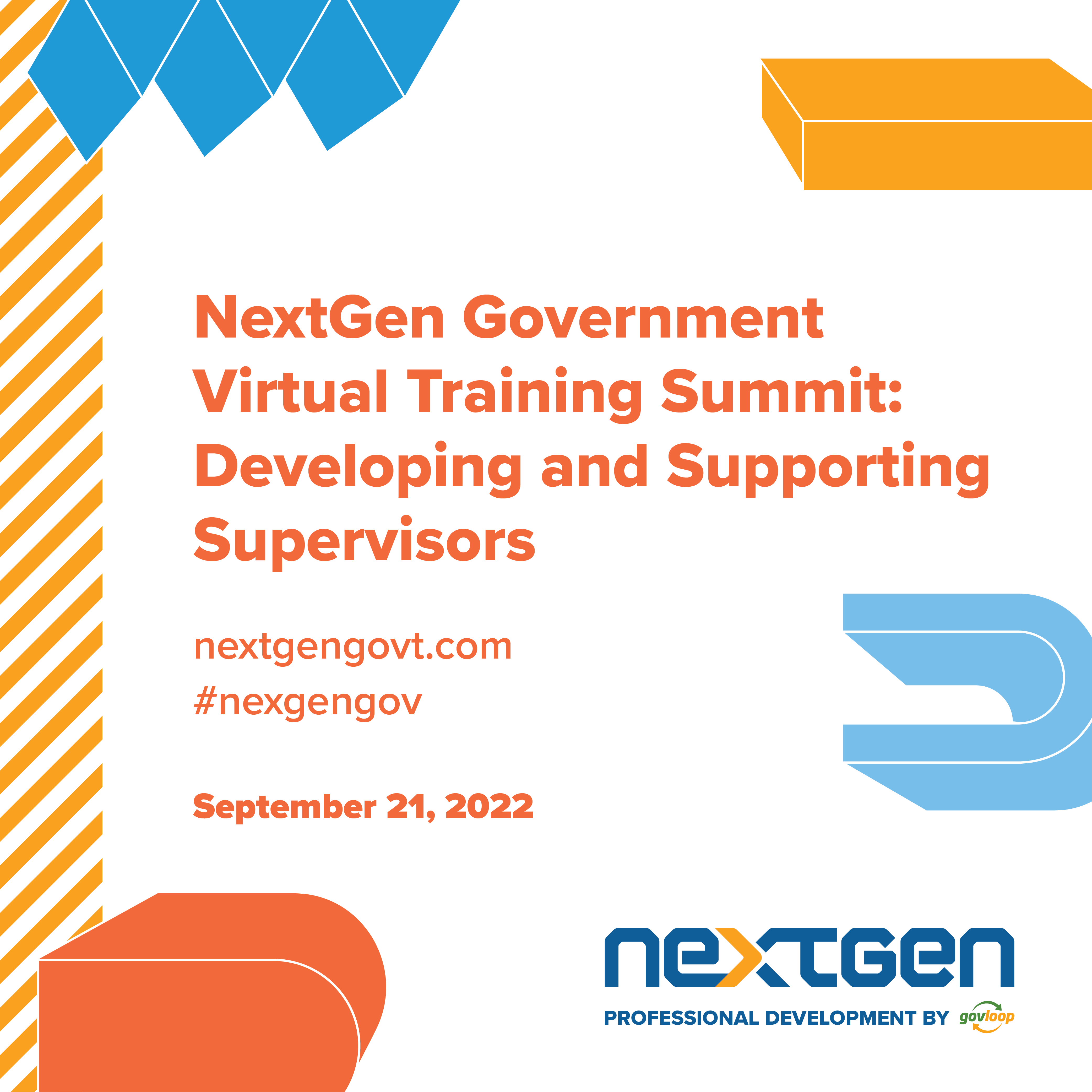 Sept. 21 – NextGen Government Training Virtual Summit » Trainings | GovLoop