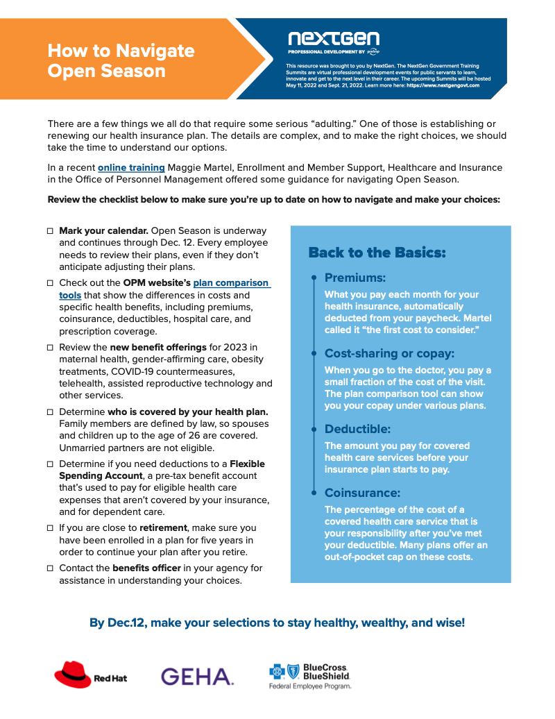 How to Navigate Open Season » Resources | GovLoop