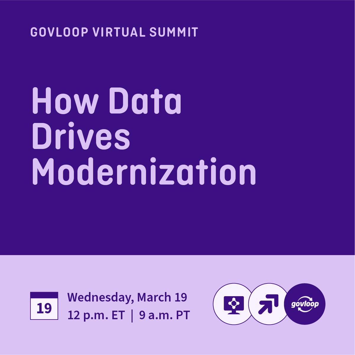 March 19 – How Data Drives Modernization » Trainings | GovLoop