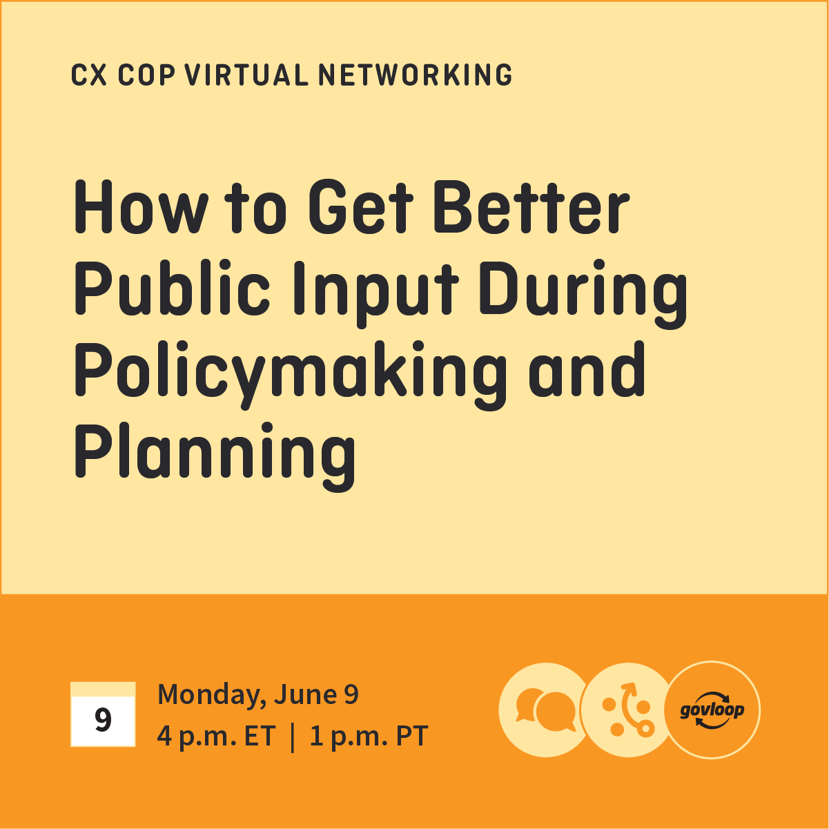 June 9 – How to Get Better Public Input During Policymaking and Planning » Trainings | GovLoop